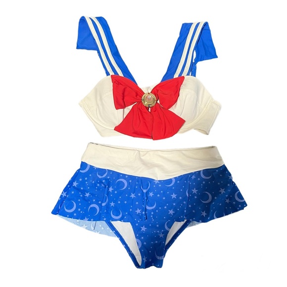Swim | Sailor Moon Cosplay Bathing Suit | Poshmark